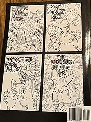 Amazon.com: Swearing Cats Catitude: Coloring Book of Funny Kitty Memes ...
