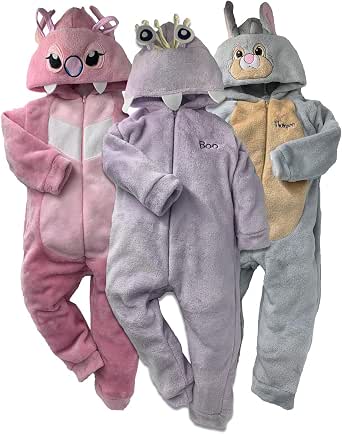 Disney Pack de 3 Mamelucos Boo, Angel, Thumper Talla 2 años : Amazon ...