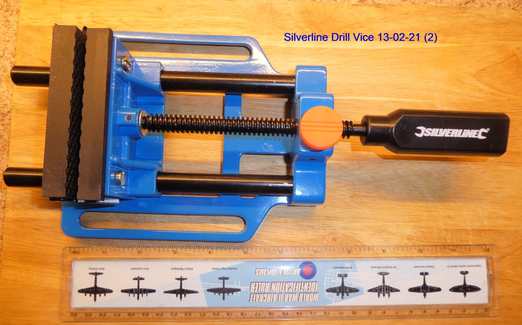 Silverline Quick Release Drill Vice 100mm (380956) : Amazon.co.uk: DIY ...