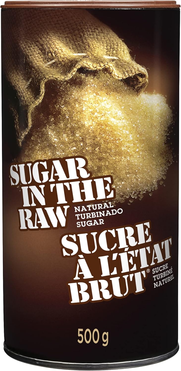 Sugar In The Raw - Turbinado Cane Sugar, Natural & Unrefined - Perfect ...