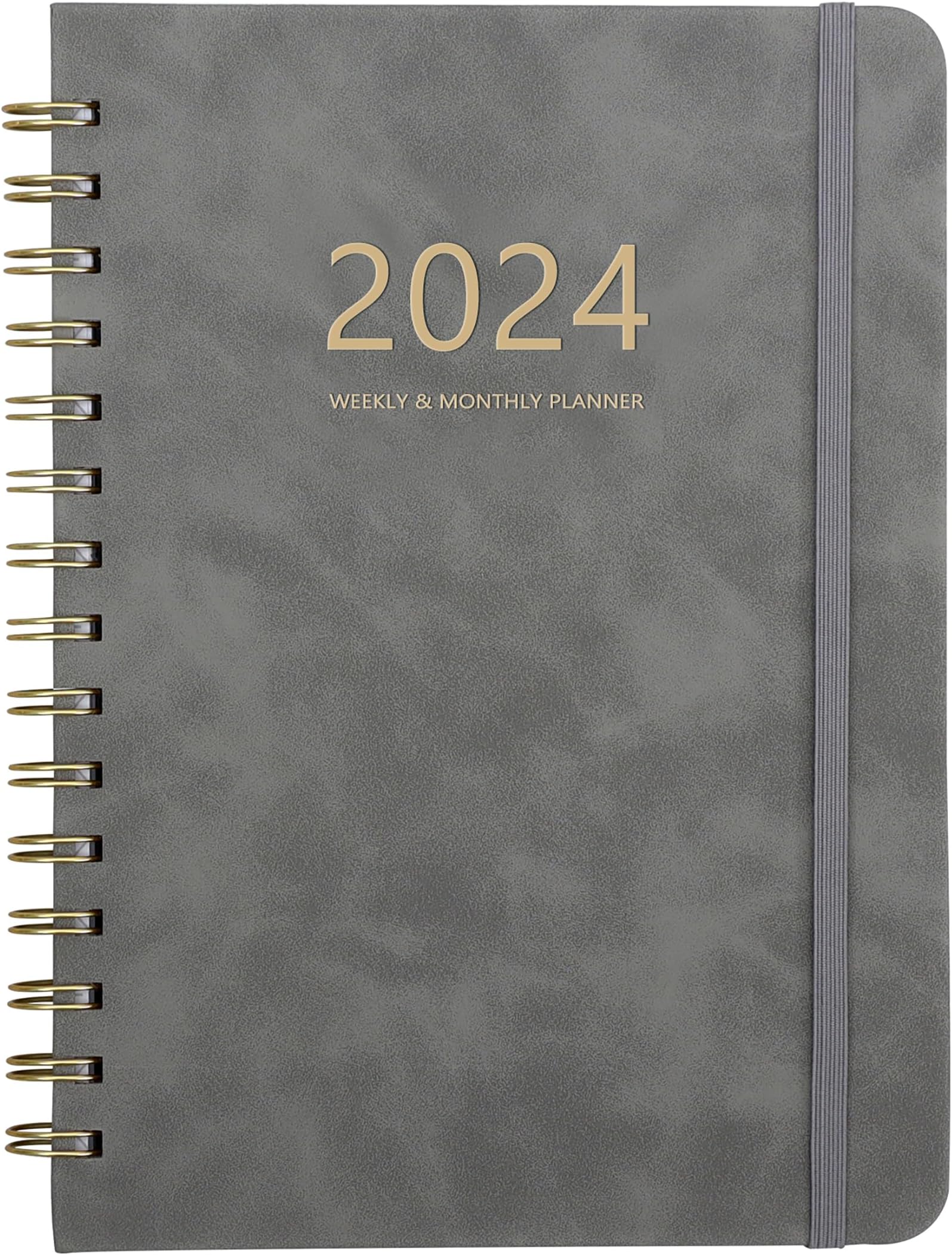Amazon.com : 2024 Planner,Weekly and Monthly Academic Planner 2024, 6.4 ...