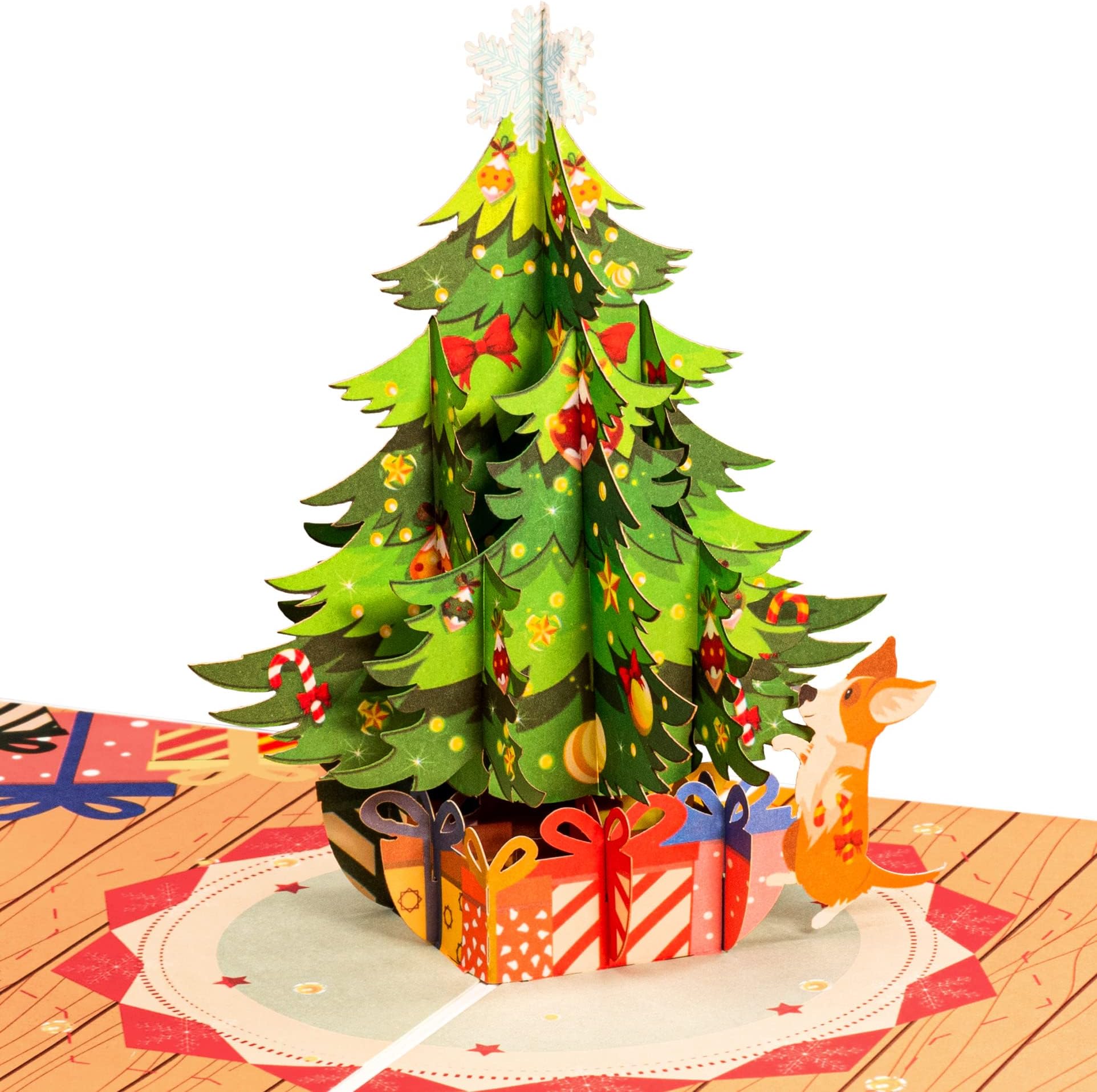 Amazon.com : Kesote 3D Christmas Cards with Envelope, Pop Up Xmas ...