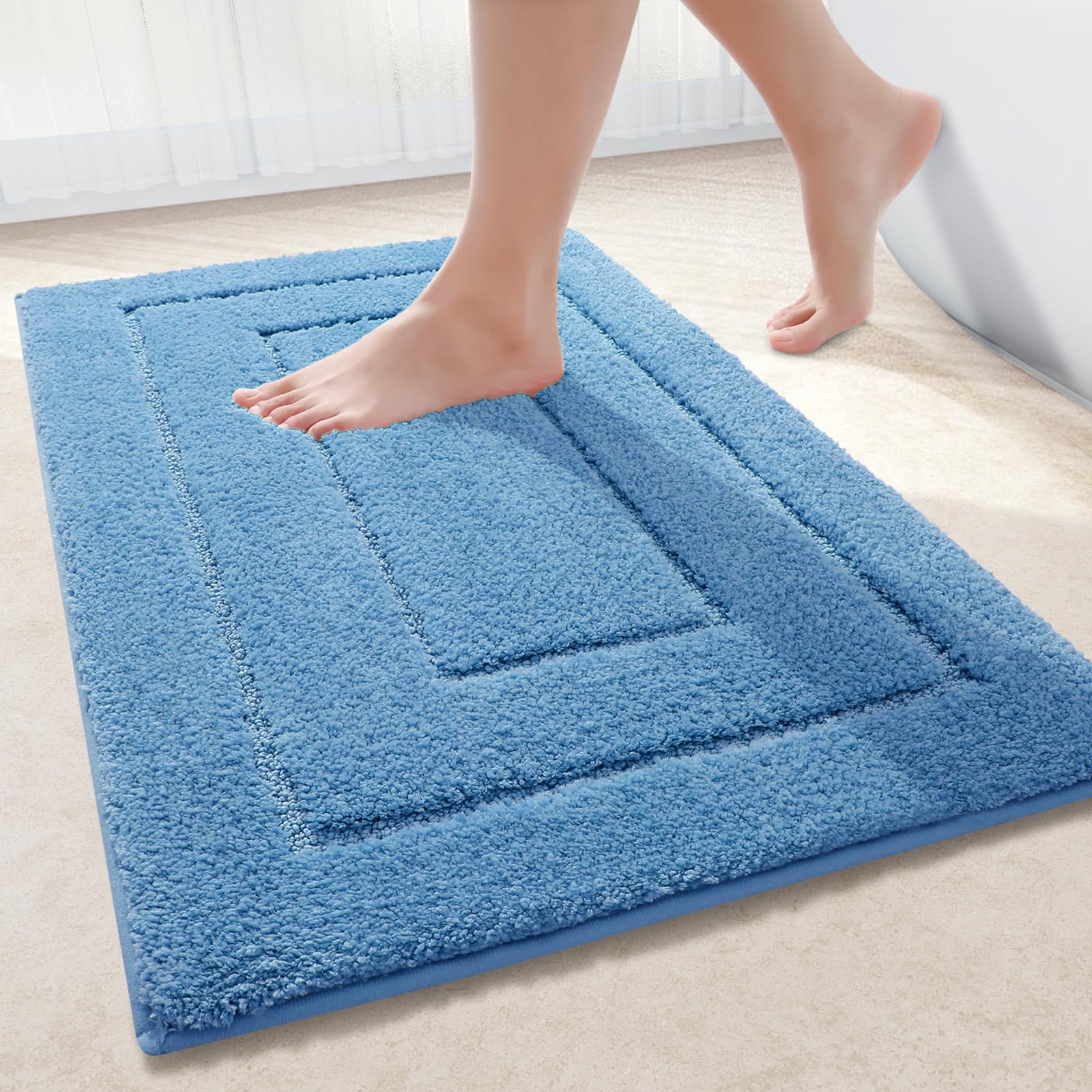 Amazon.com: Buganda Bathroom Rugs, 30" x 20", Soft and Absorbent ...