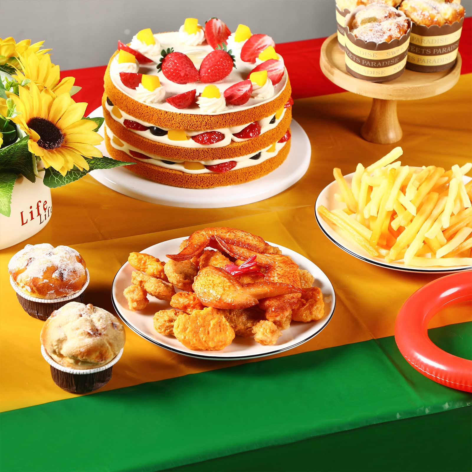 Snapklik.com : 3 Pack Juneteenth Tablecloths 108 X 54 Inch Large Happy ...