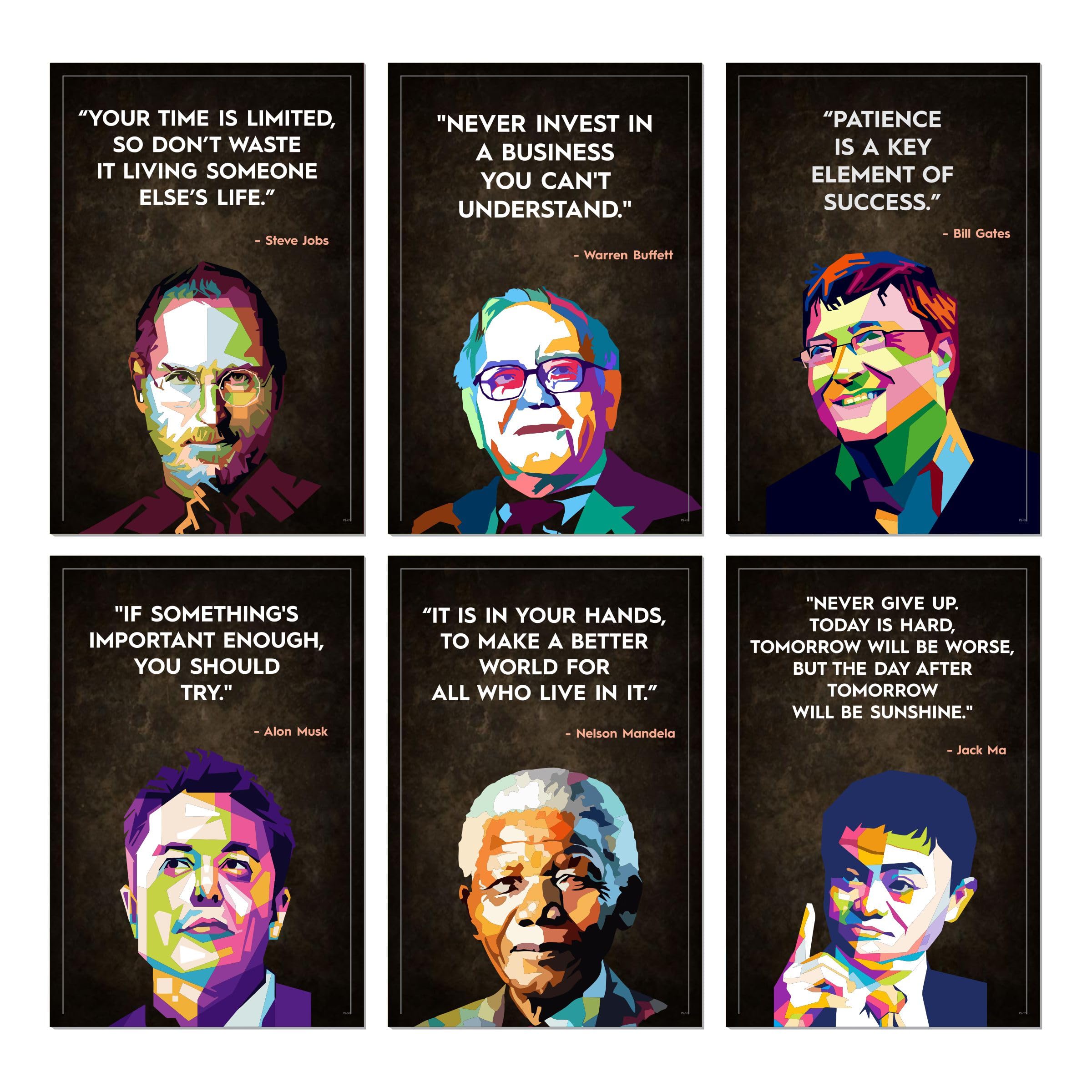 ESCAPER Motivational Posters & Inspirational Quotes (12 x 18, 300 GSM ...