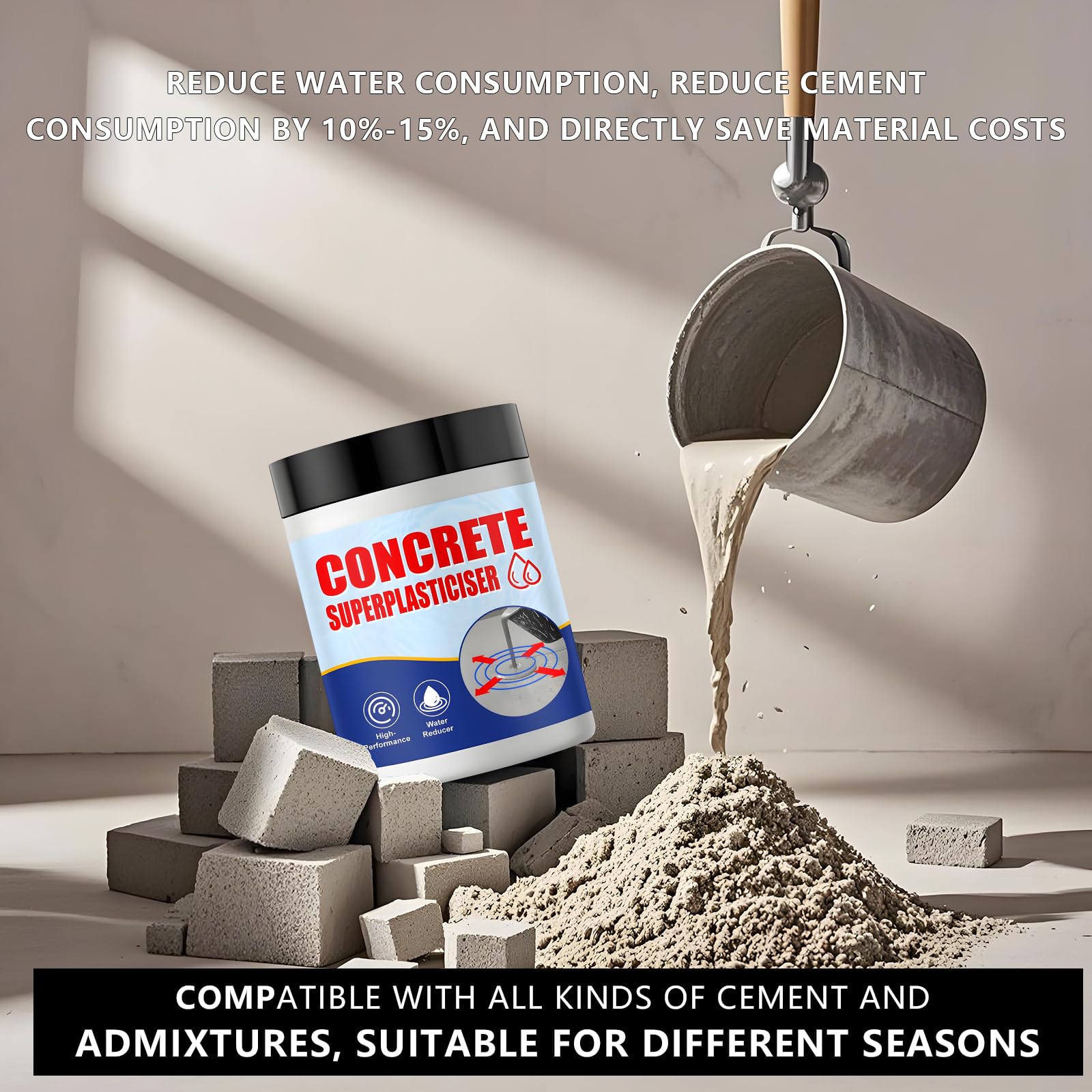 Snapklik.com : Concrete Super Plasticizer, Concrete Admixture, 16 ...