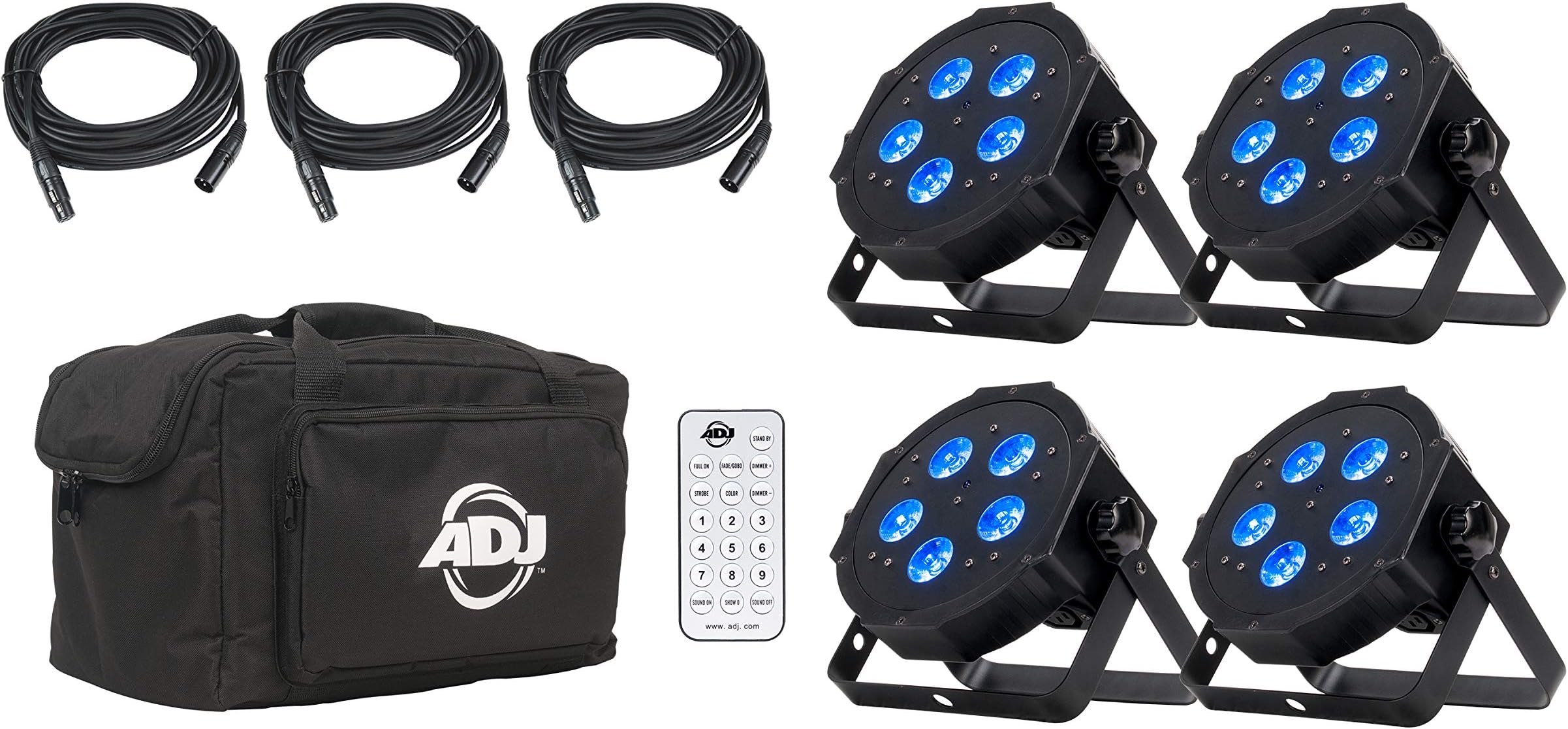 Amazon.com: ADJ Products ULTRA HEX BAR 12 1 meter 12W RGBWA+UV ...