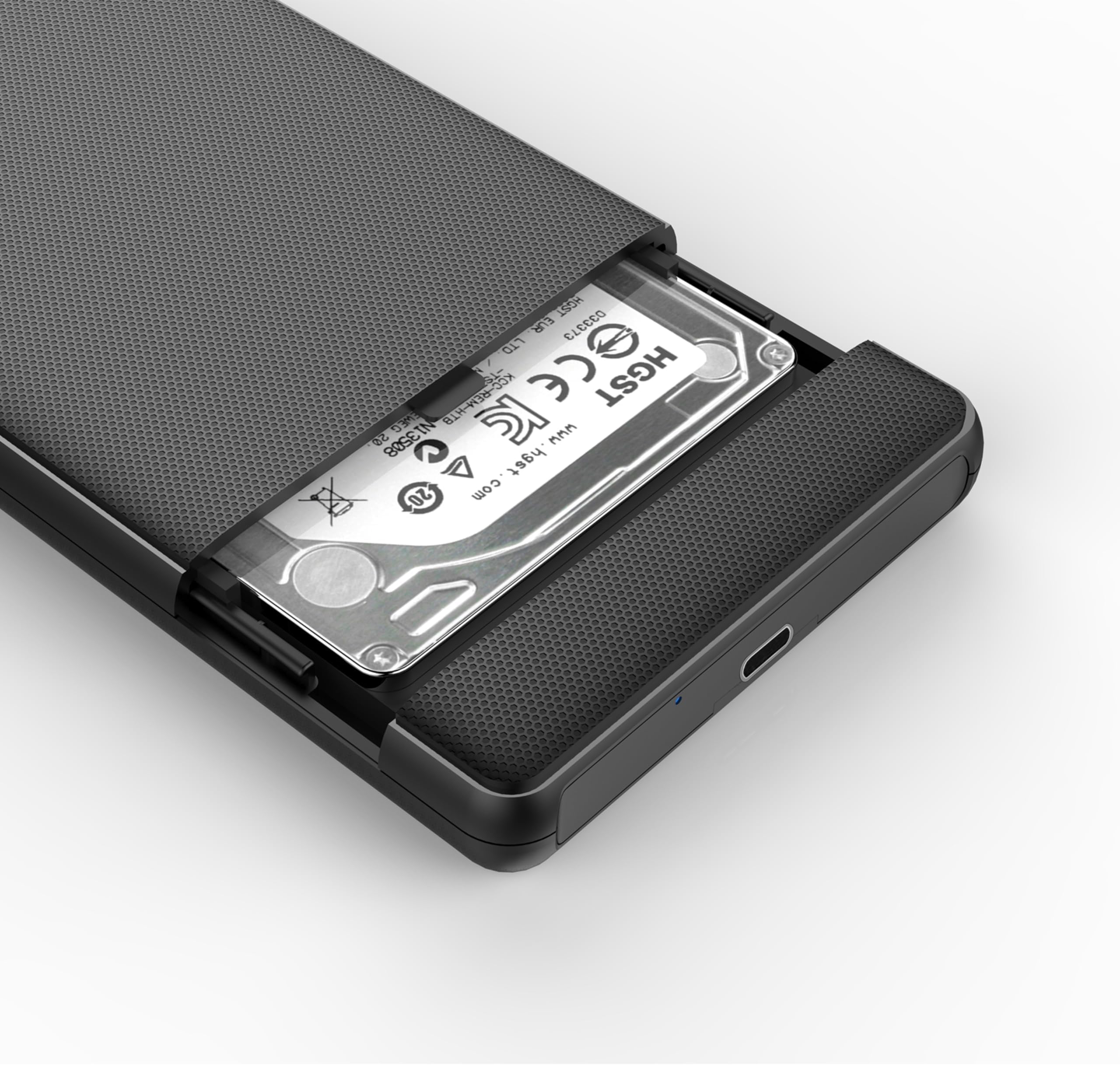 Amazon.com: SNANSHI 2.5 inch Hard Drive Enclosure - USB C External Hard ...