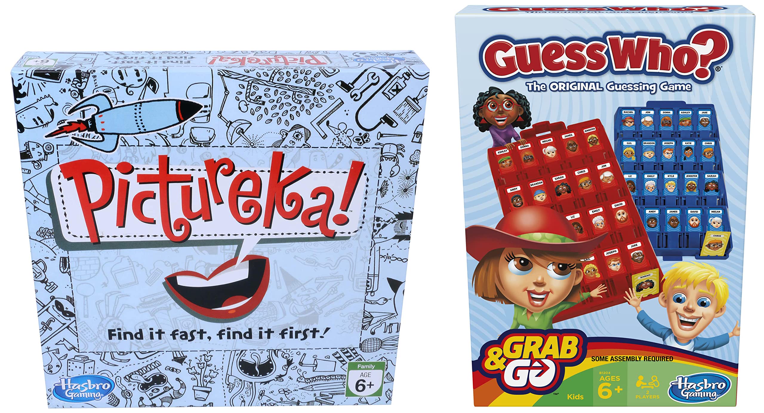 Buy Hasbro Gaming Pictureka! Board Game for Family and Kids, Boys and ...