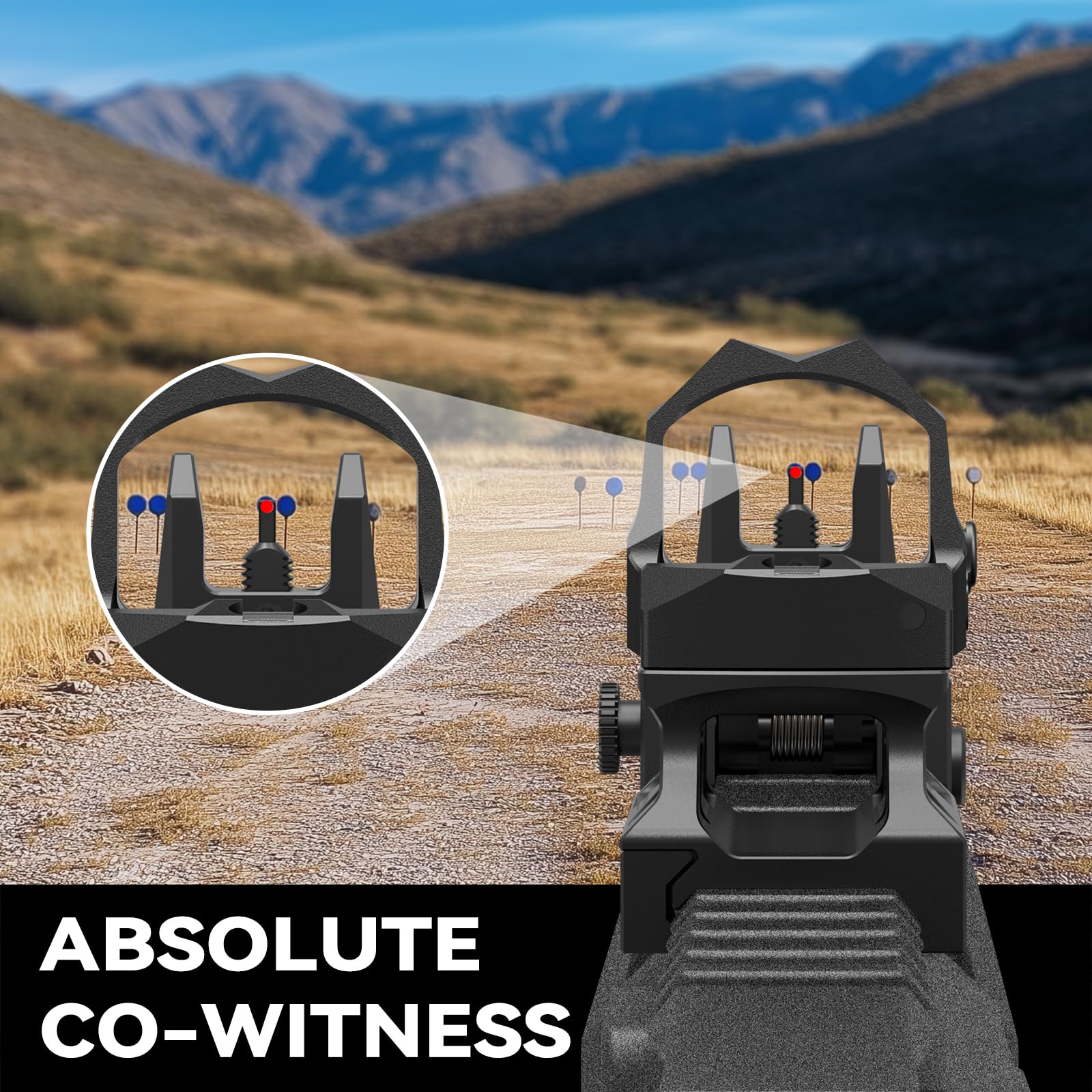 Snapklik.com : Red Dot Riser Mount Picatinny Rail Riser For Doctor ...