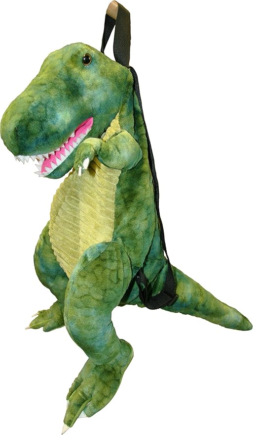 Great Gizmos T-Rex Dinosaur Children Backpack, Green, 46 cm : Amazon.co ...