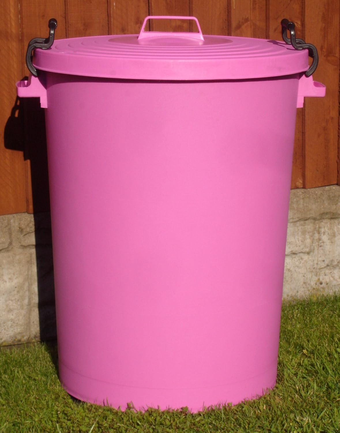 110 Litre Pink Bin/Refuse Bin With Lockable Lid ( Made In The U.K ...