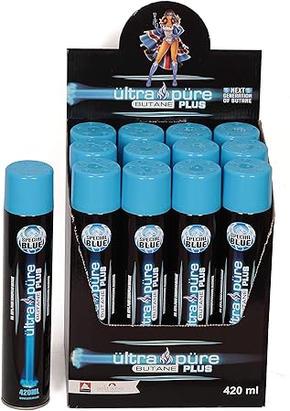 Amazon.com: Ultra Pure Plus 420ml Butane - British European Refined ...