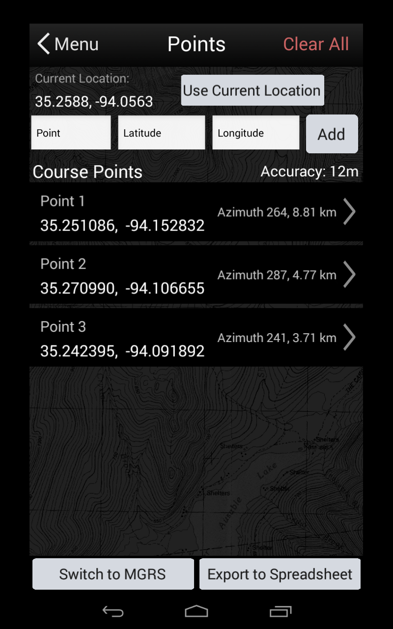 Land Nav Assistant - App on Amazon Appstore