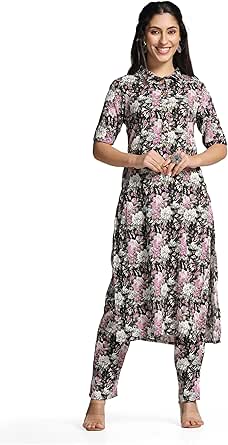 Amazon.com: Fashion Dream Women's Polyester Salwar Suit Set : Clothing ...