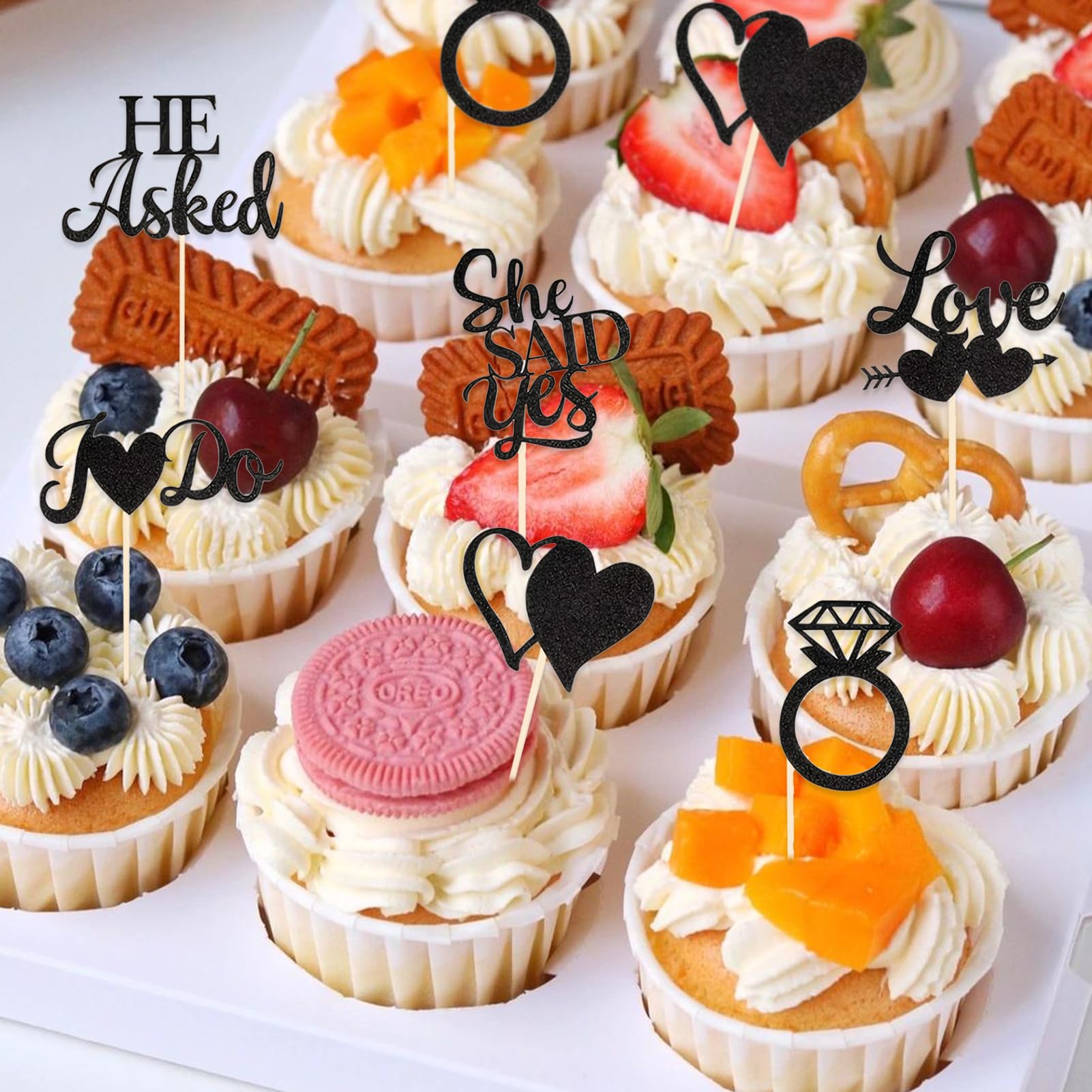 Diamond Ring Cupcakes