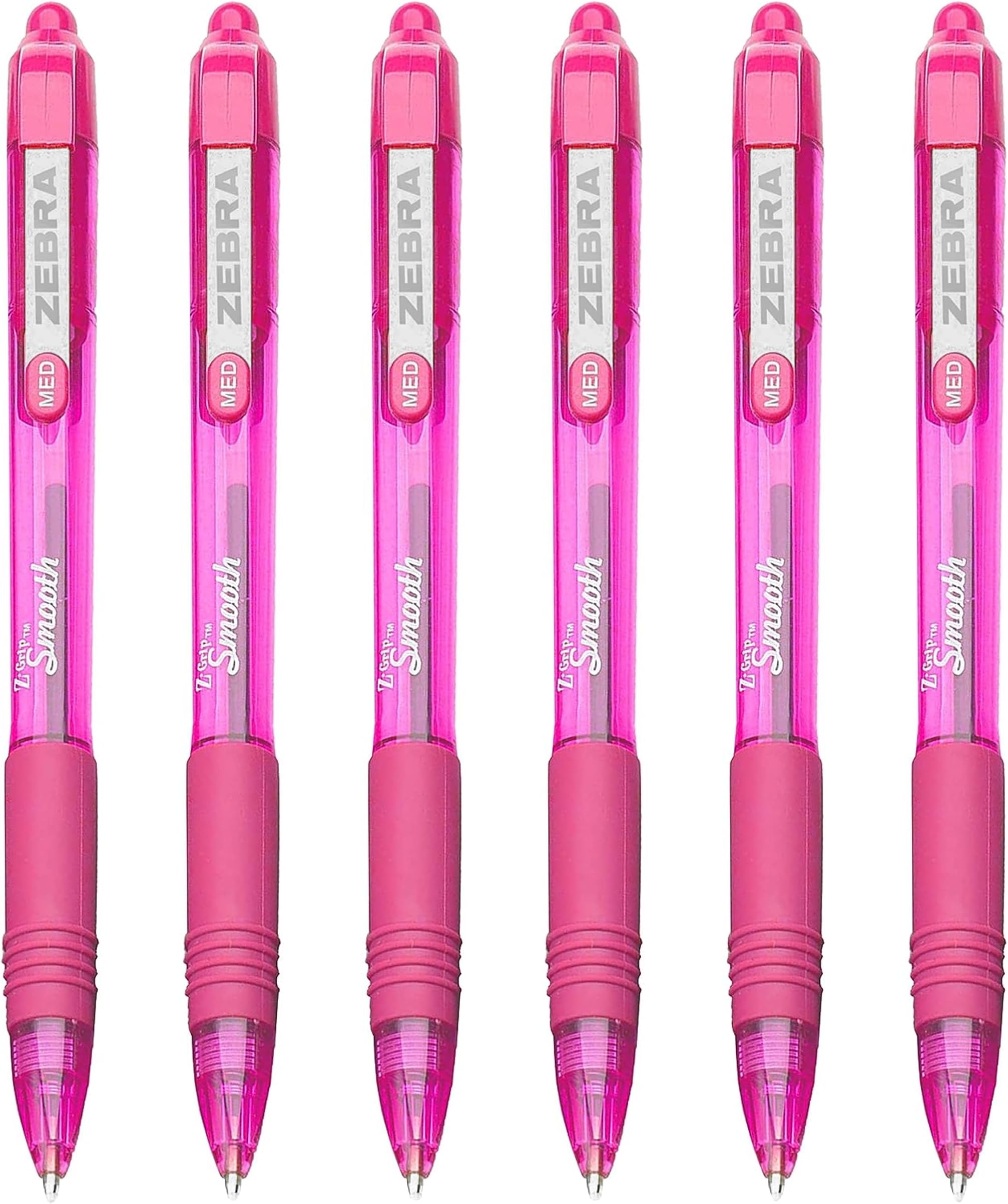 BIC Cristal Fun Ballpoint Pens, Pink Ink Smudge-Proof Writing Pens and ...