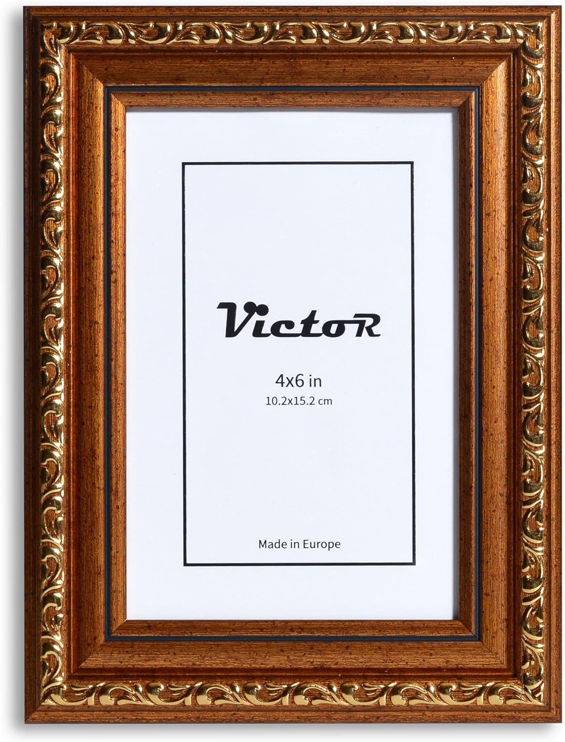 Amazon.com - VictoR picture frame Chagall 4x6 brown gold frame, vintage ...