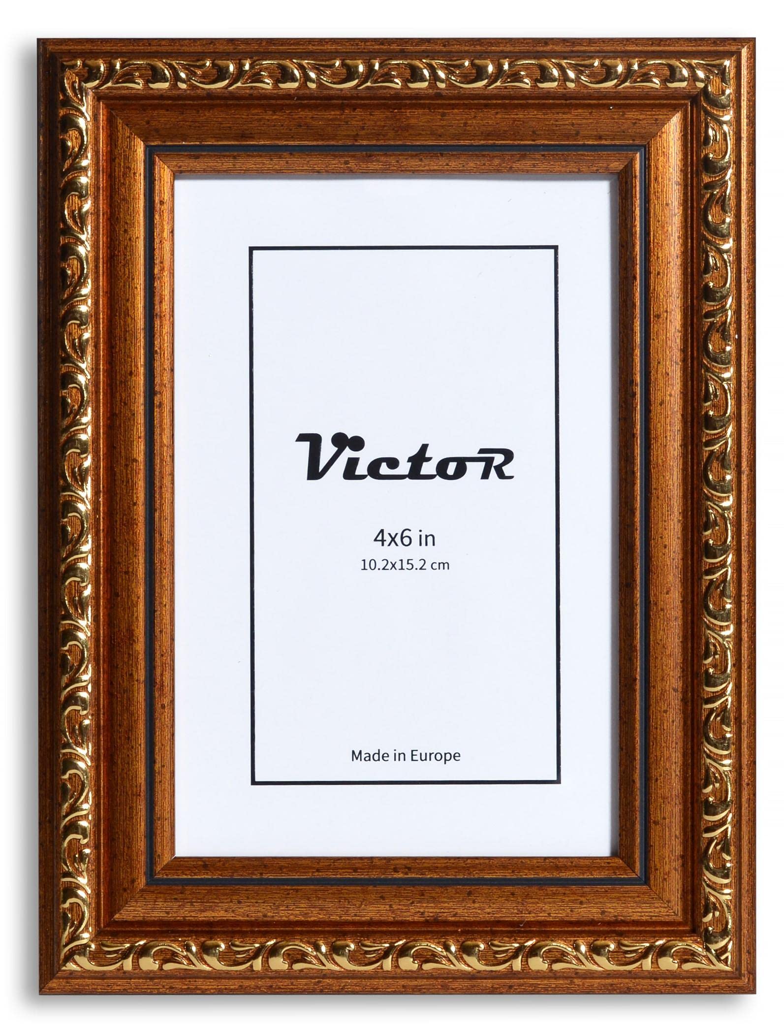 Amazon.com - VictoR picture frame Chagall 4x6 brown gold frame, vintage ...