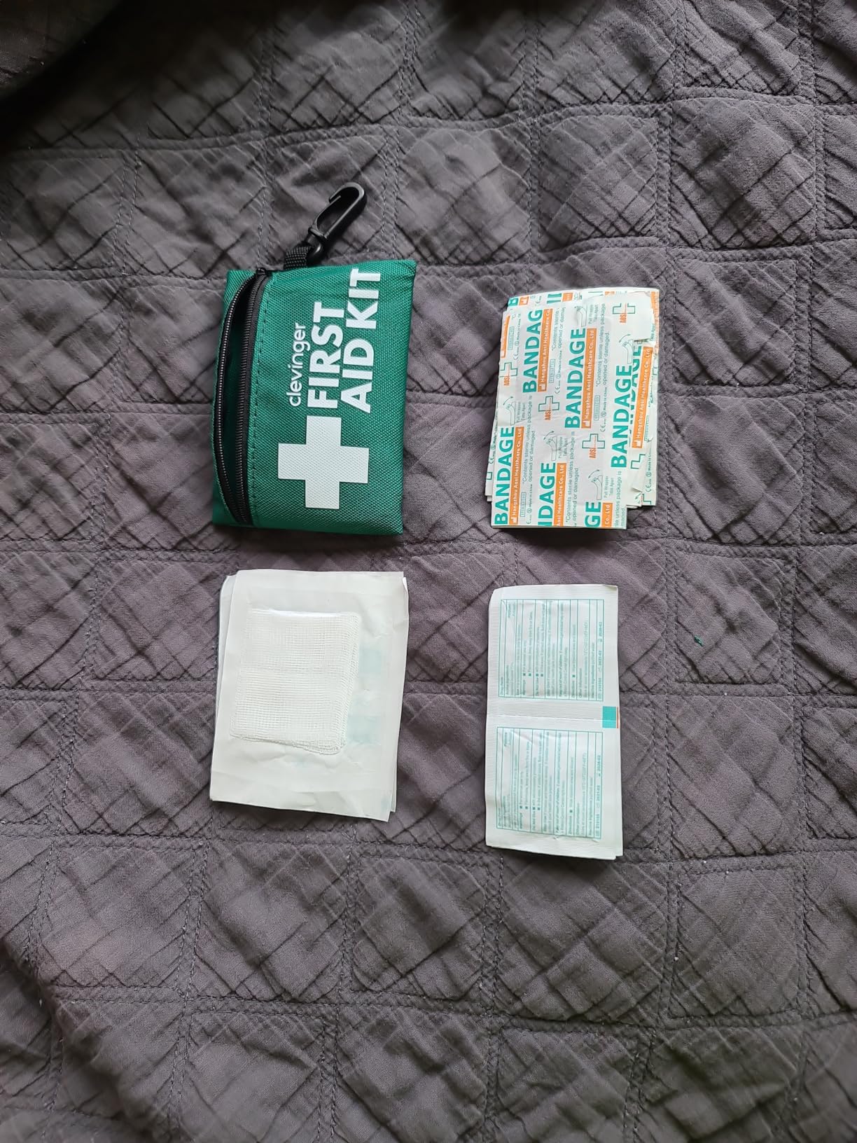 Mini First Aid Kit, 43pcs Premium Small Compact Trauma Medical Kits for ...