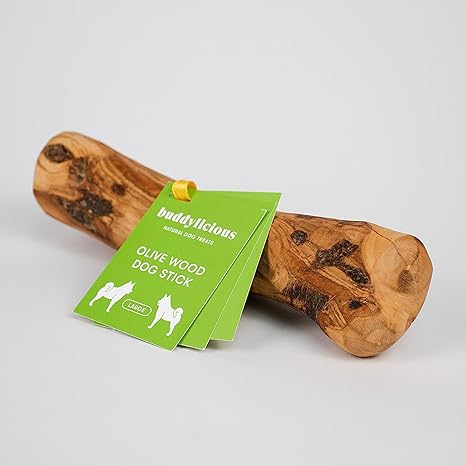 Buddylicious Natural Olive Sticks For Dogs | Eco Olive Wood For Dog ...