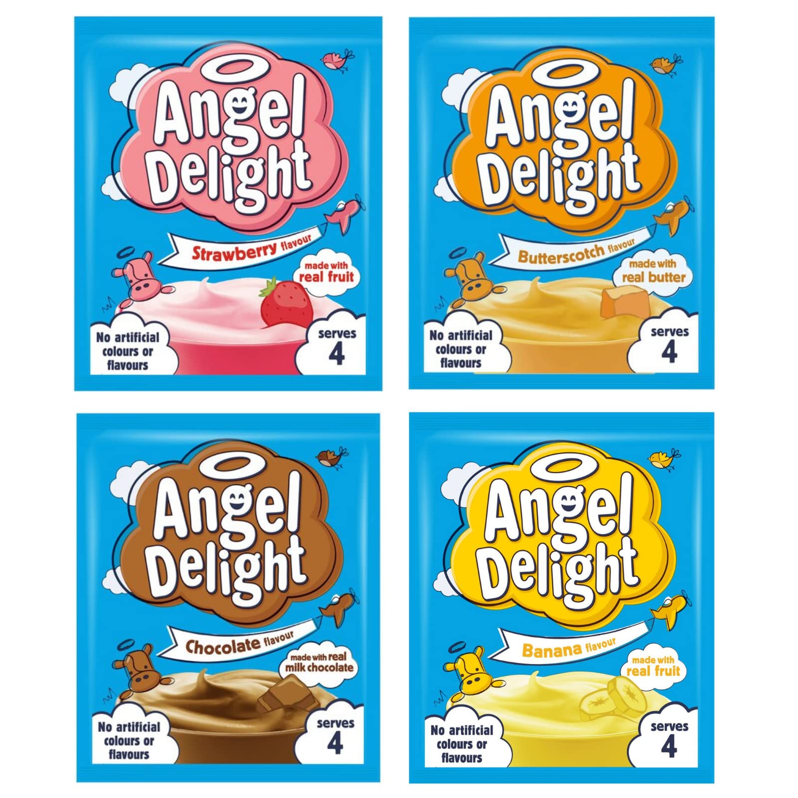 Angel Delight Strawberry, Angel Delight Butterscotch, Angel Delight ...