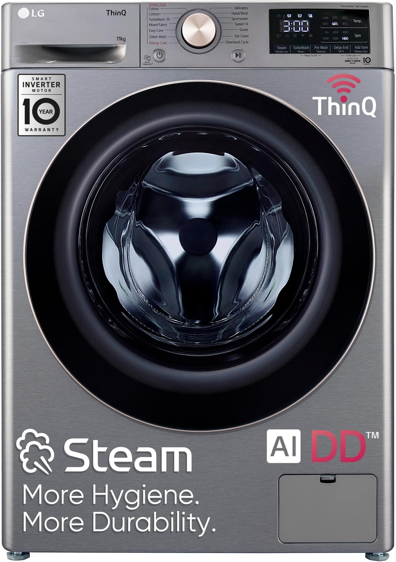 LG 15 Kg Capacity Commercial Fully Automatic Front Load Washer/Washing ...