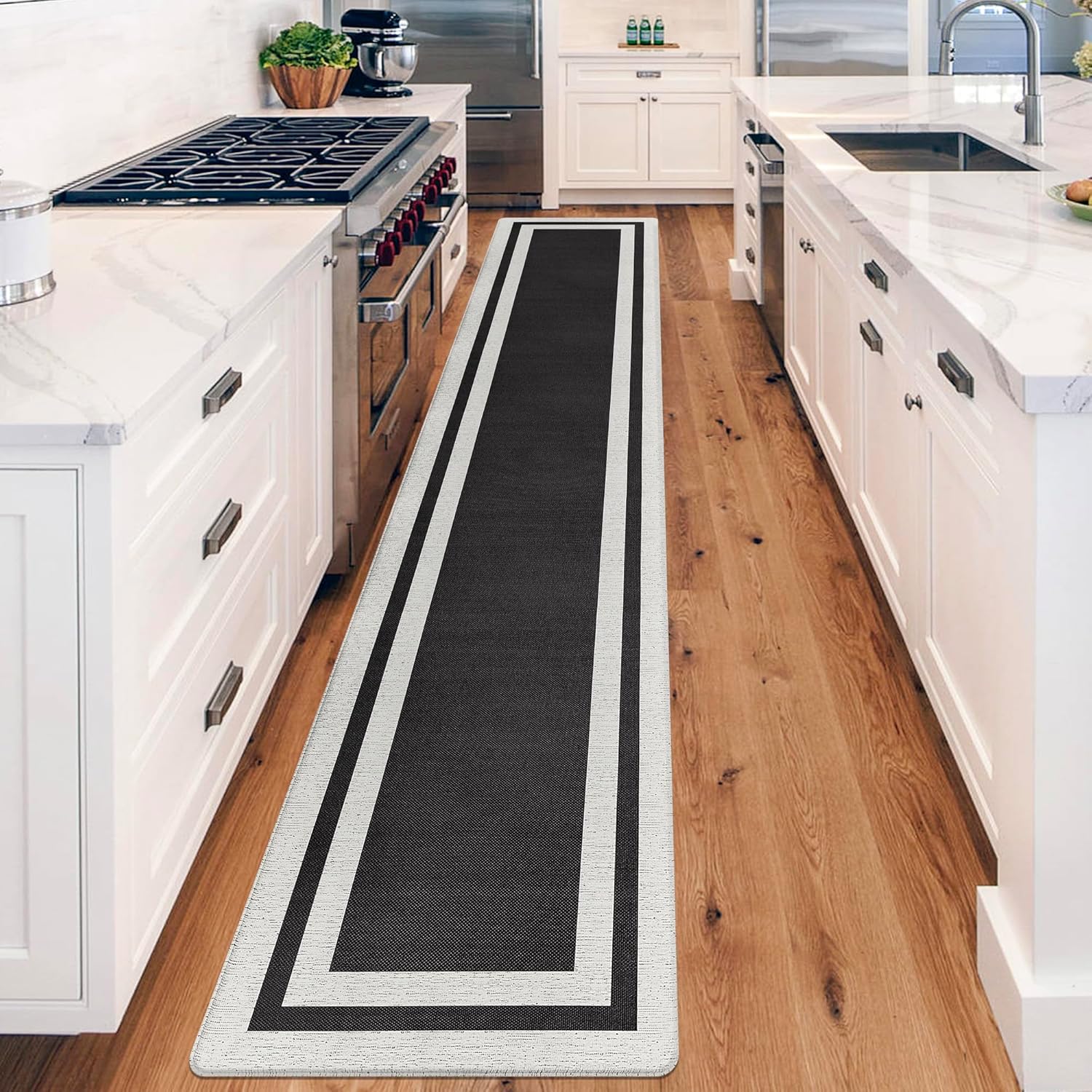 Amazon.com: ATRUG Anti Fatigue Kitchen Mats Memory Foam Cushioned Rugs ...