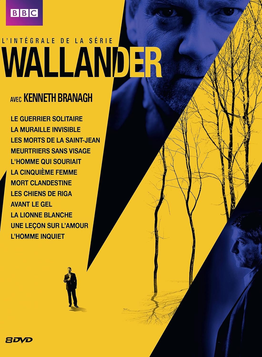 Wallander s1 a s4 - 8 DVD: Amazon.co.uk: Kenneth Branagh, David Warner ...