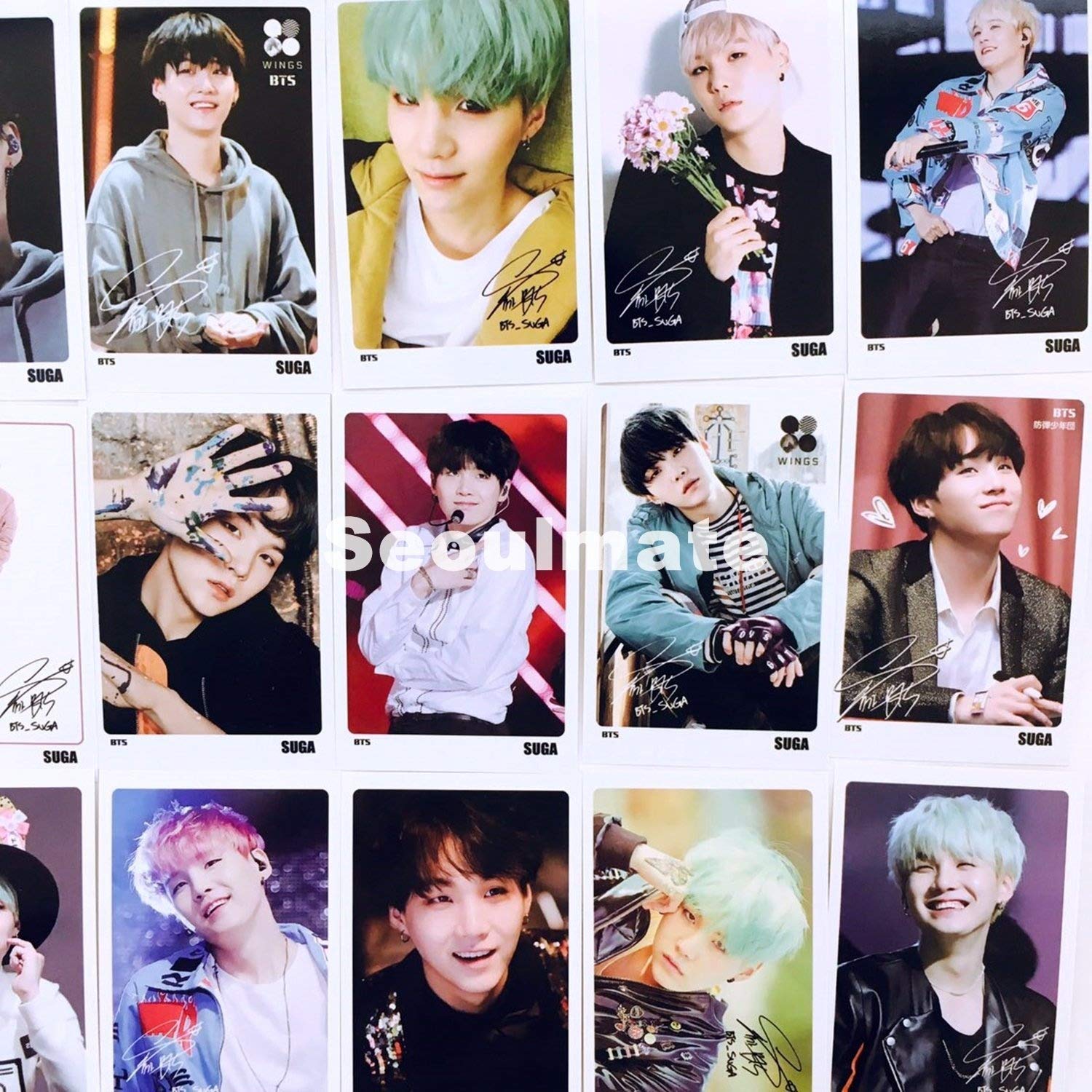 BTS suga photo cards - munimoro.gob.pe