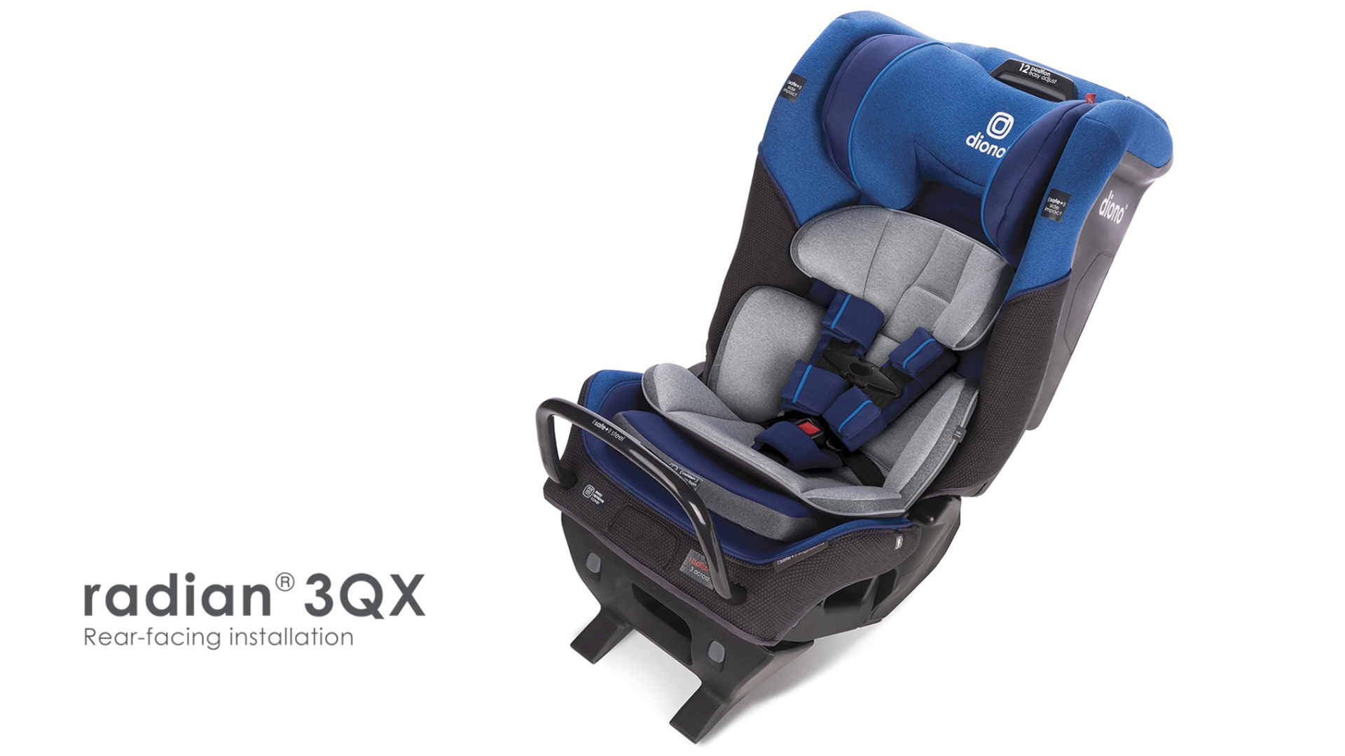 Watch Diono radian 3QX Rear Facing Installation on Amazon Live