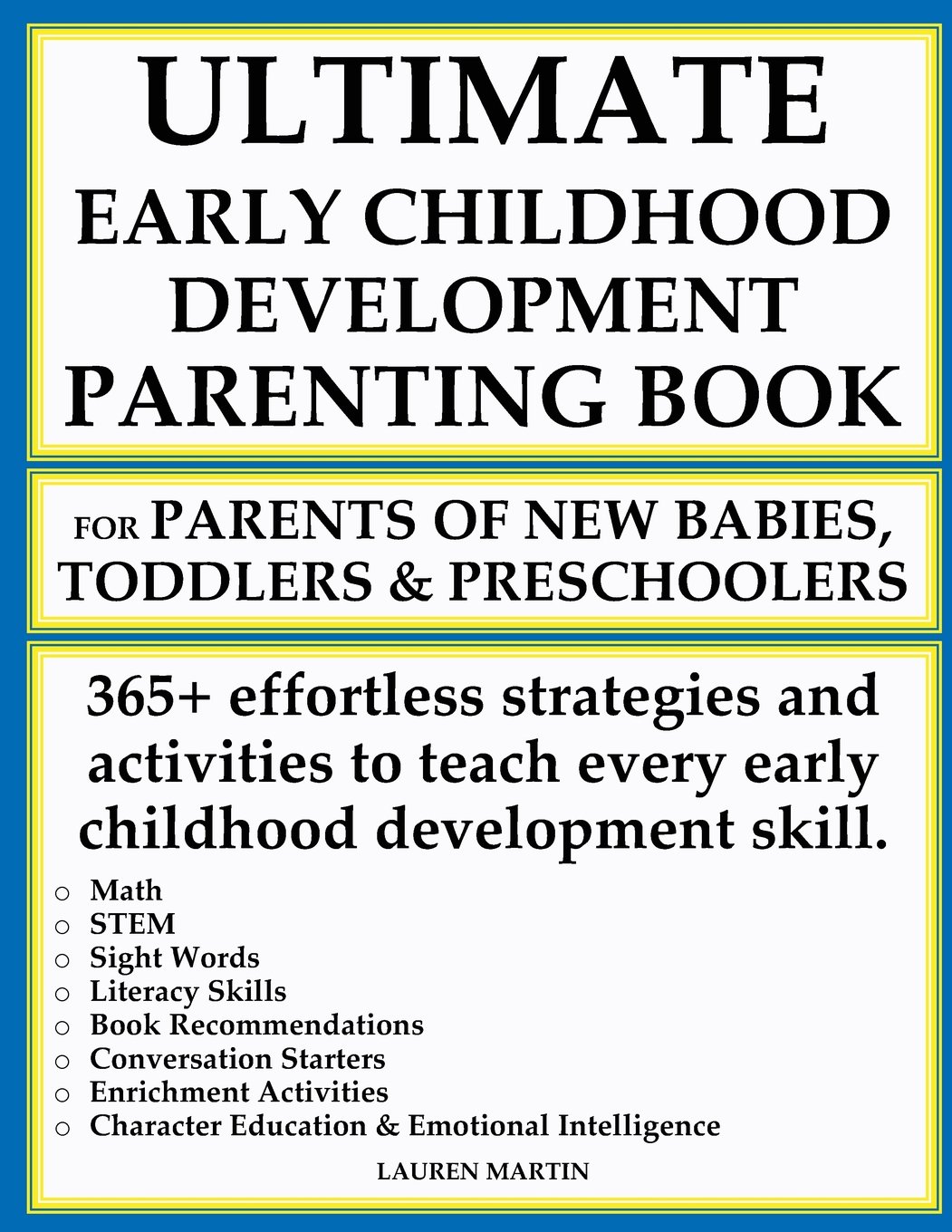 Buy Ultimate Early Childhood Development Parenting Book for Parents of ...