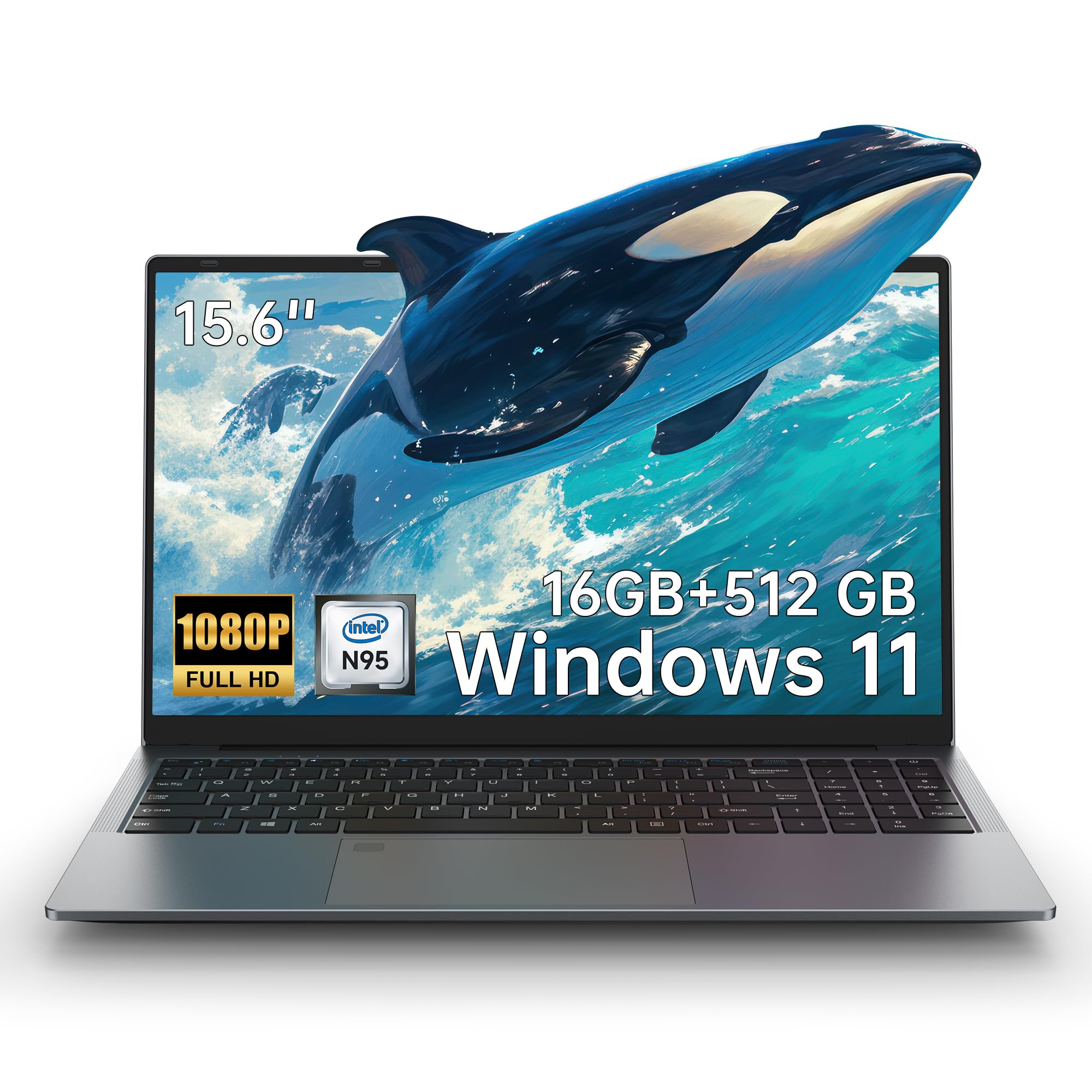 ALLDOCUBE GTbook 15 Gen2 Laptop, Windows 11 Notebook, 15,6 inch FHD ...