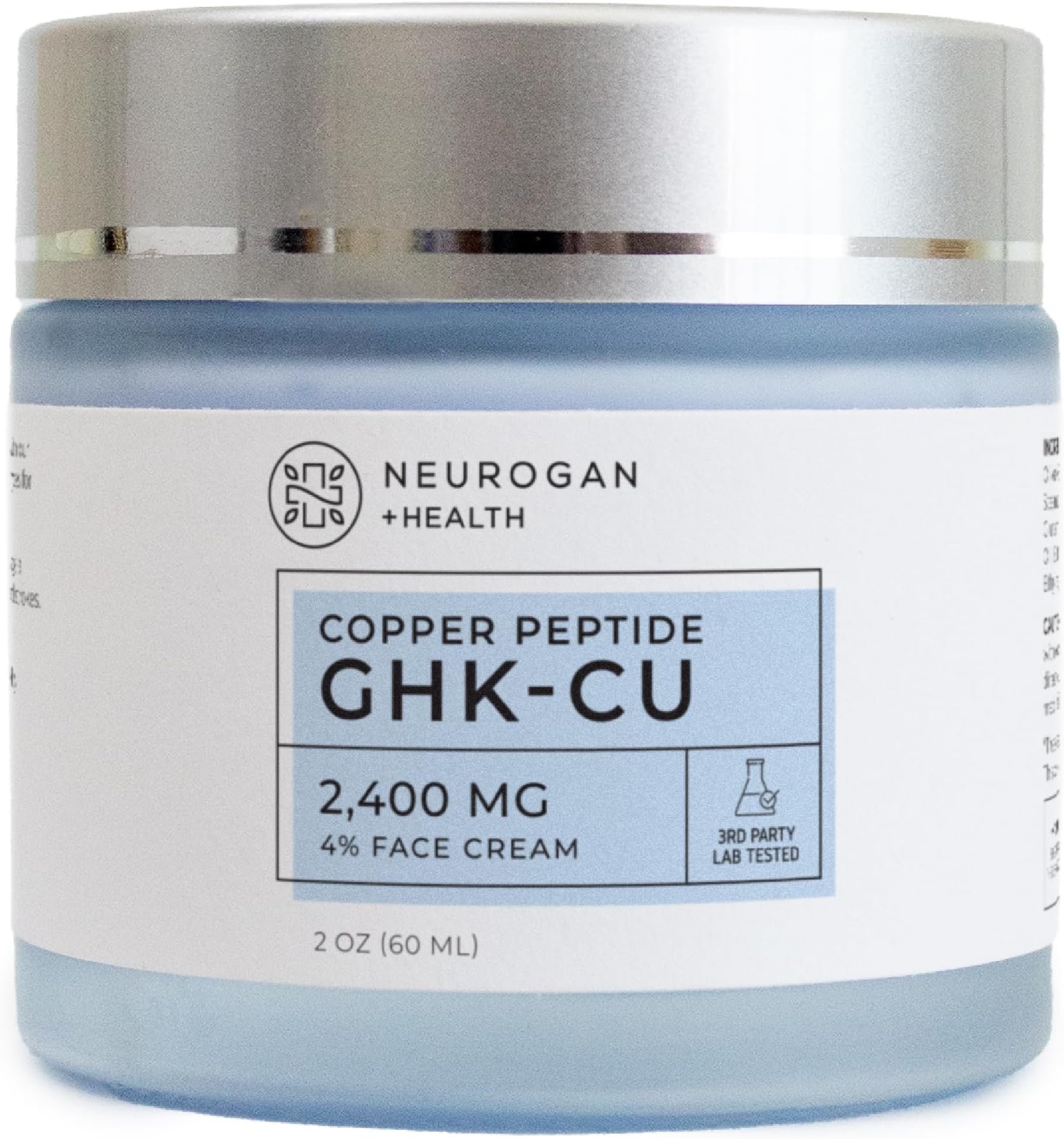 Amazon.com: Copper Peptide GHK-Cu Face Cream Anti Wrinkle 1.7 fl oz ...