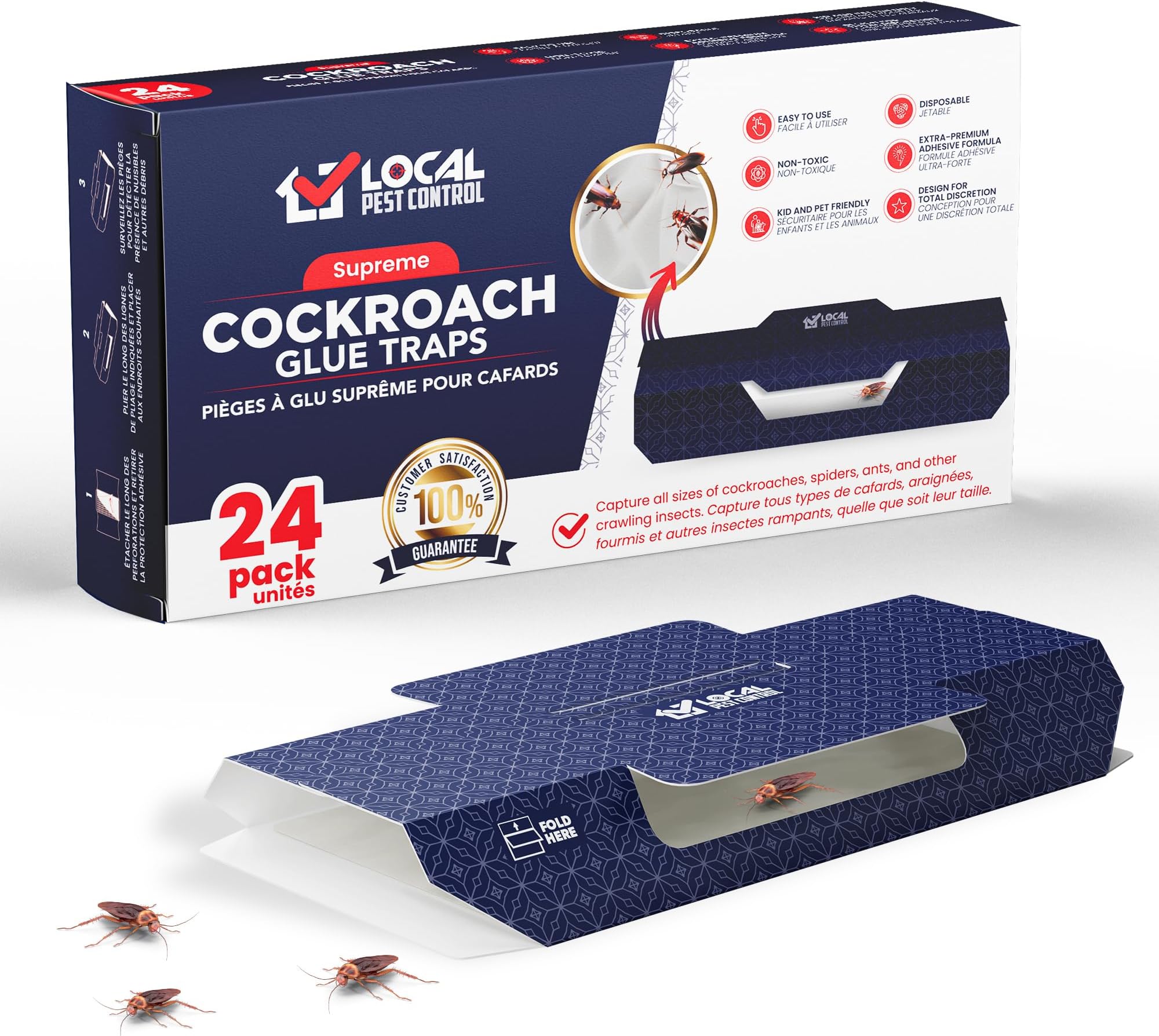 Amazon.com : Bug Shield Sticky Glue Traps 12 Glue Boards, All Types of ...