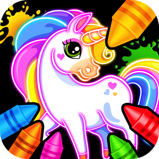 Kids Doodle, Glitter Coloring & Drawing Games - App on Amazon Appstore