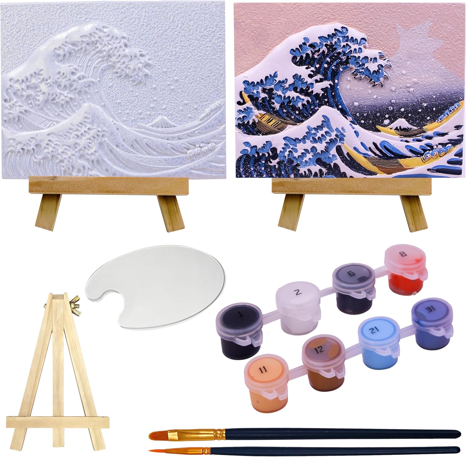 Amazon.com: Artello – 3D Ceramic Painting Kit – Ready to Paint Ceramics ...