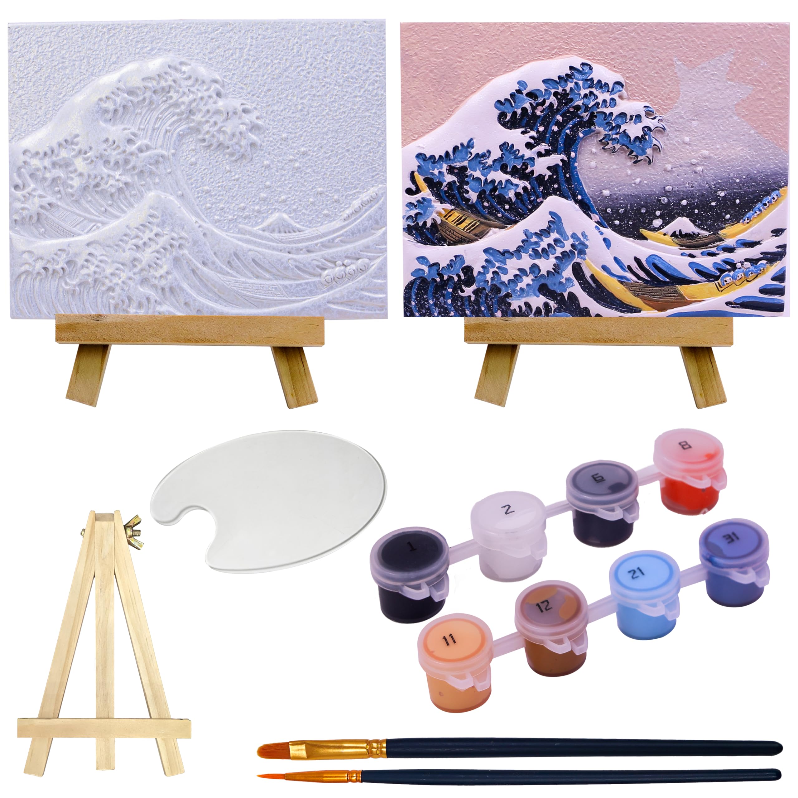 Amazon.com: Artello – 3D Ceramic Painting Kit – Ready to Paint Ceramics ...