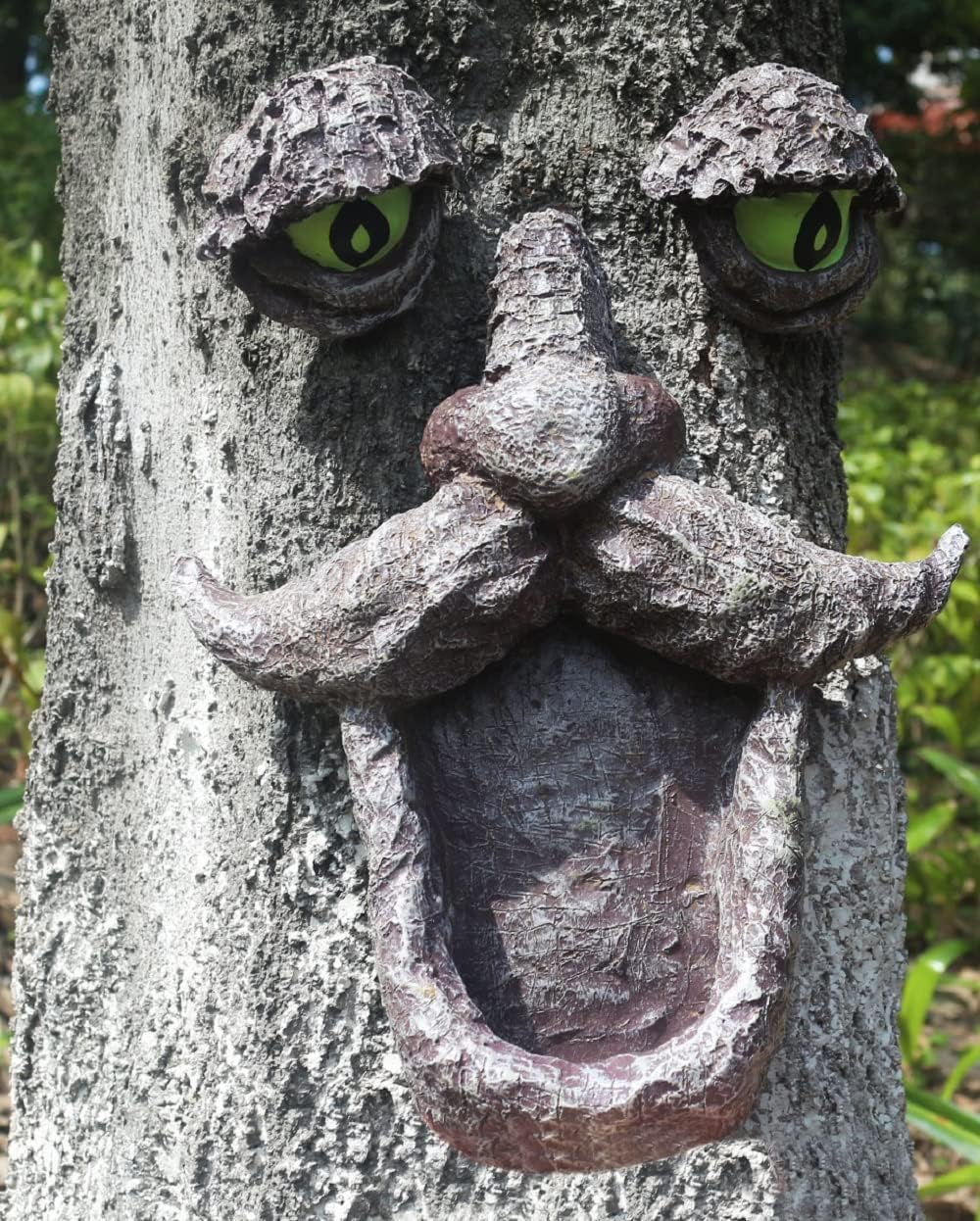 Amazon.com : Tree Faces Decor Outdoor, Old Man Wild Bird Feeder Tree ...
