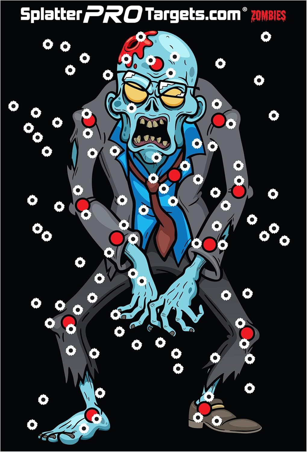 Zombie Splatter Targets 12x18, Full Colour – Made in Canada. Shots ...