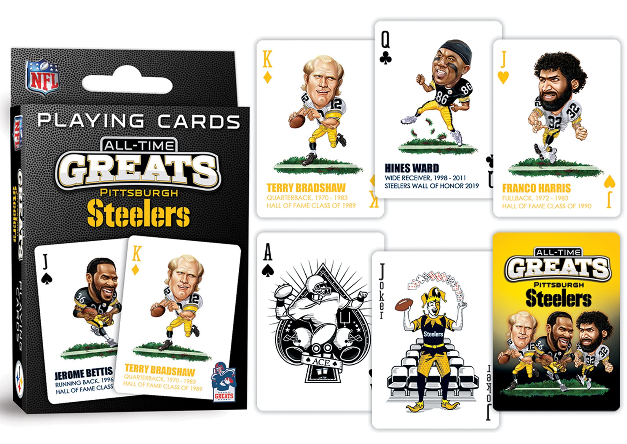 Snapklik.com : MasterPieces Family Games - Pittsburgh Steelers All-Time ...