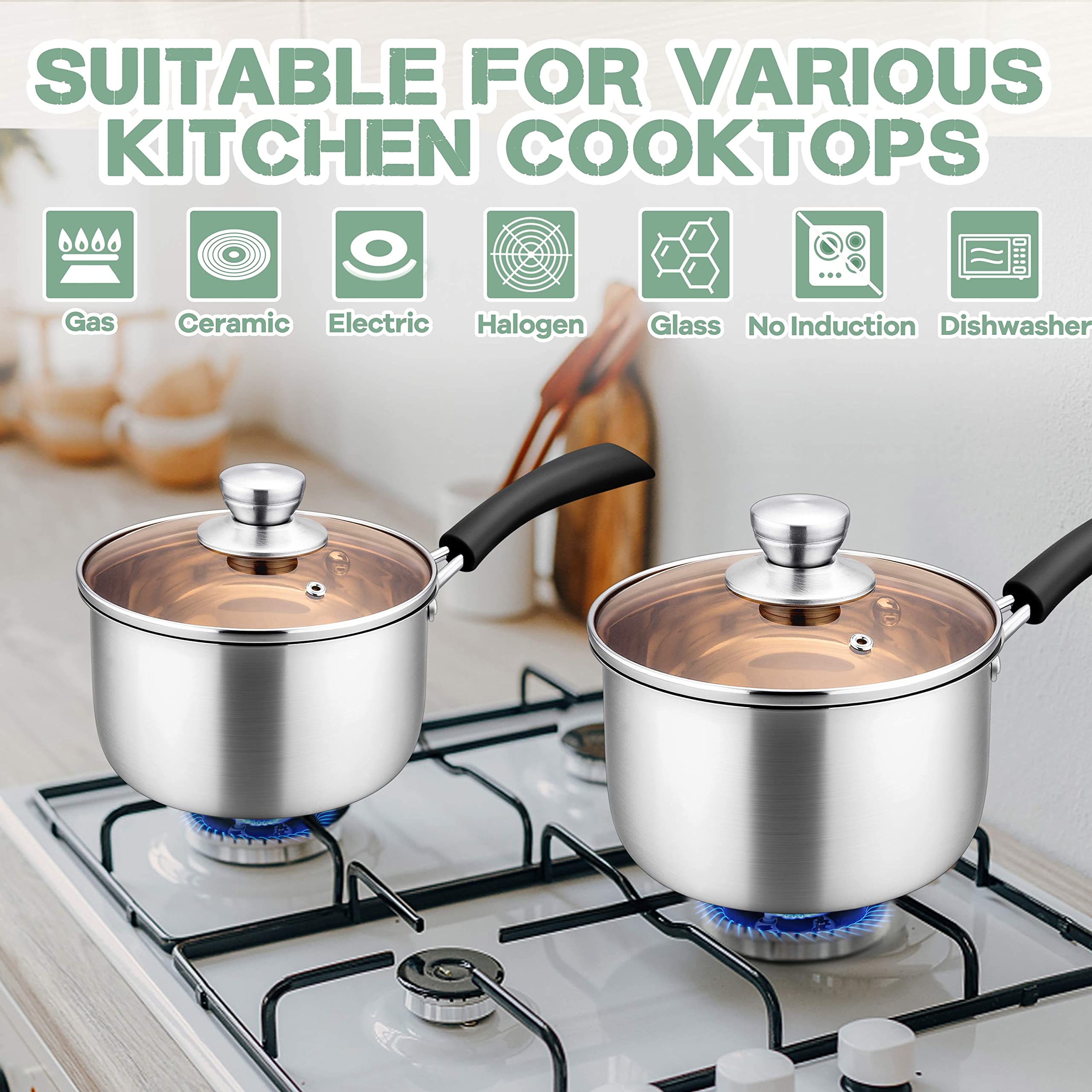 Stainless Steel 1 Quart Pot Kitchen Craft West Bend 1 Quart Qt