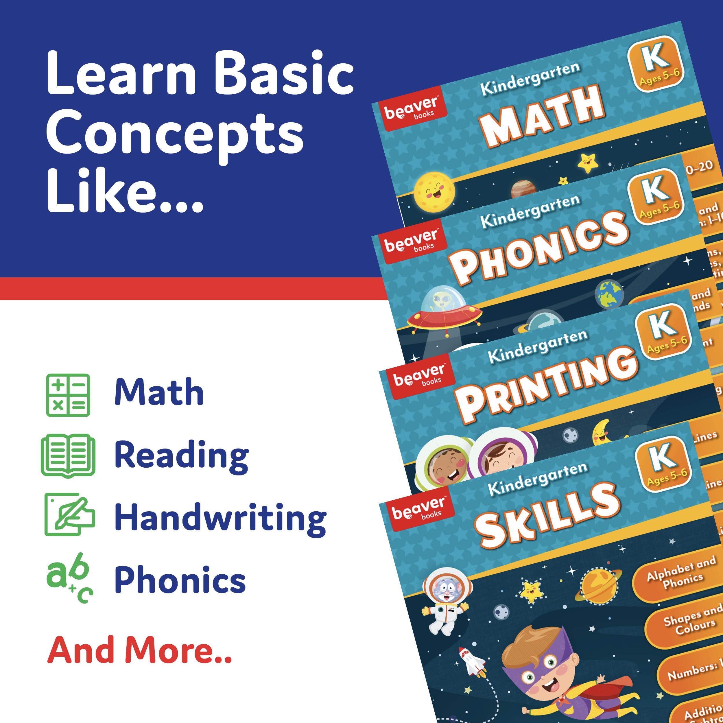 Snapklik.com : Kindergarten Academic Preparation Series For Students ...