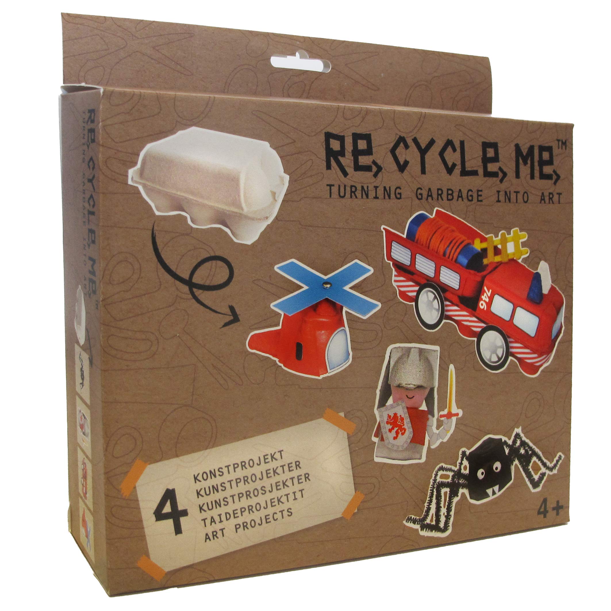 Buy Buzzy ReCycleMe Project Box, Turn Garbage into Art, Eco-Friendly ...