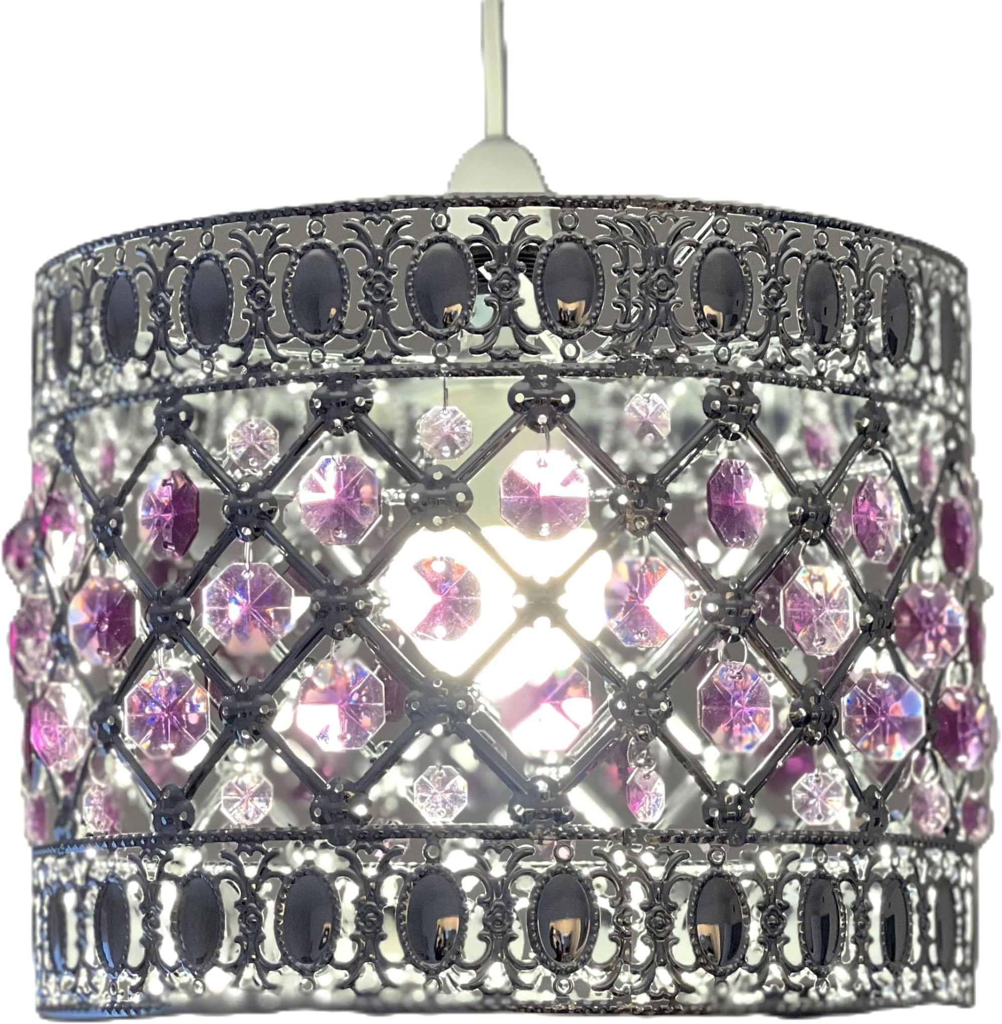 HOMION Moroccan Style Light Shade Acrylic | Chandelier | Ceiling Light ...