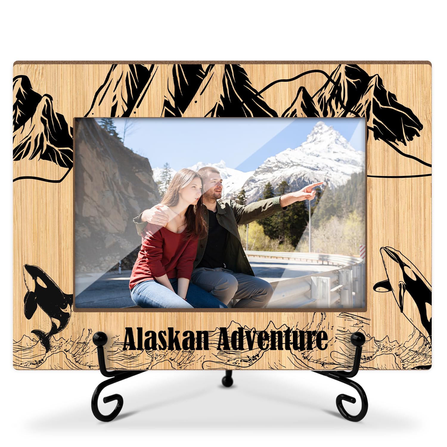 Amazon.com - DOIUCRO Alaska Picture Frame - 4x6 Alaskan Adventure ...