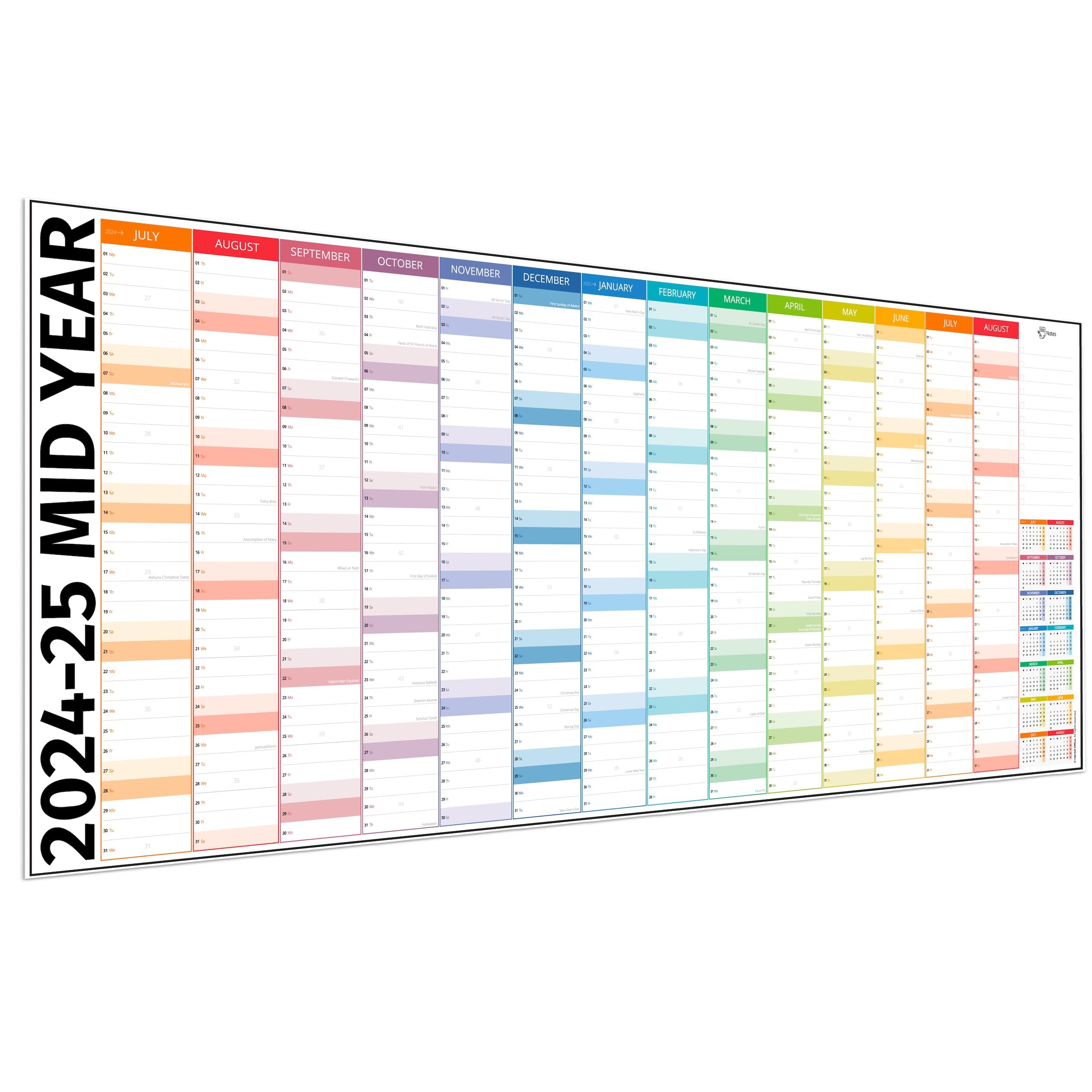 Amazon.com: Academic Planner 2024-2025 – Mid Year Daily Planner 2024 ...