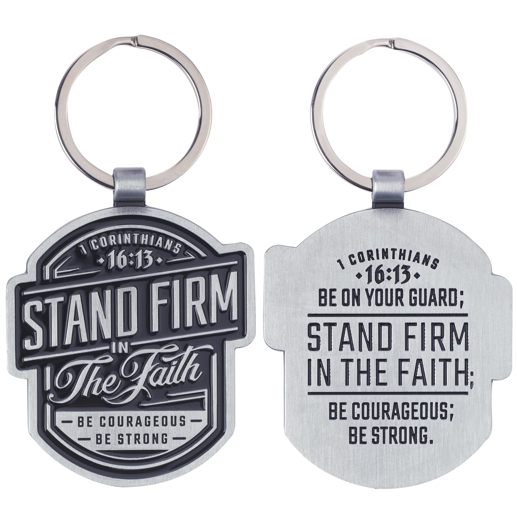 Amazon.com: Christian Art Gifts Inspirational Scripture Split Metal ...