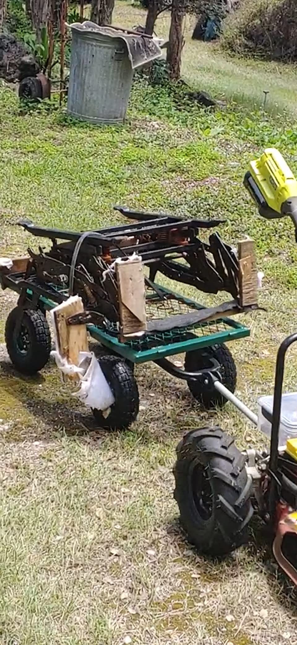 $23/mo - Finance Juggernaut Carts - GW3418-GR Steel Utility Garden ...