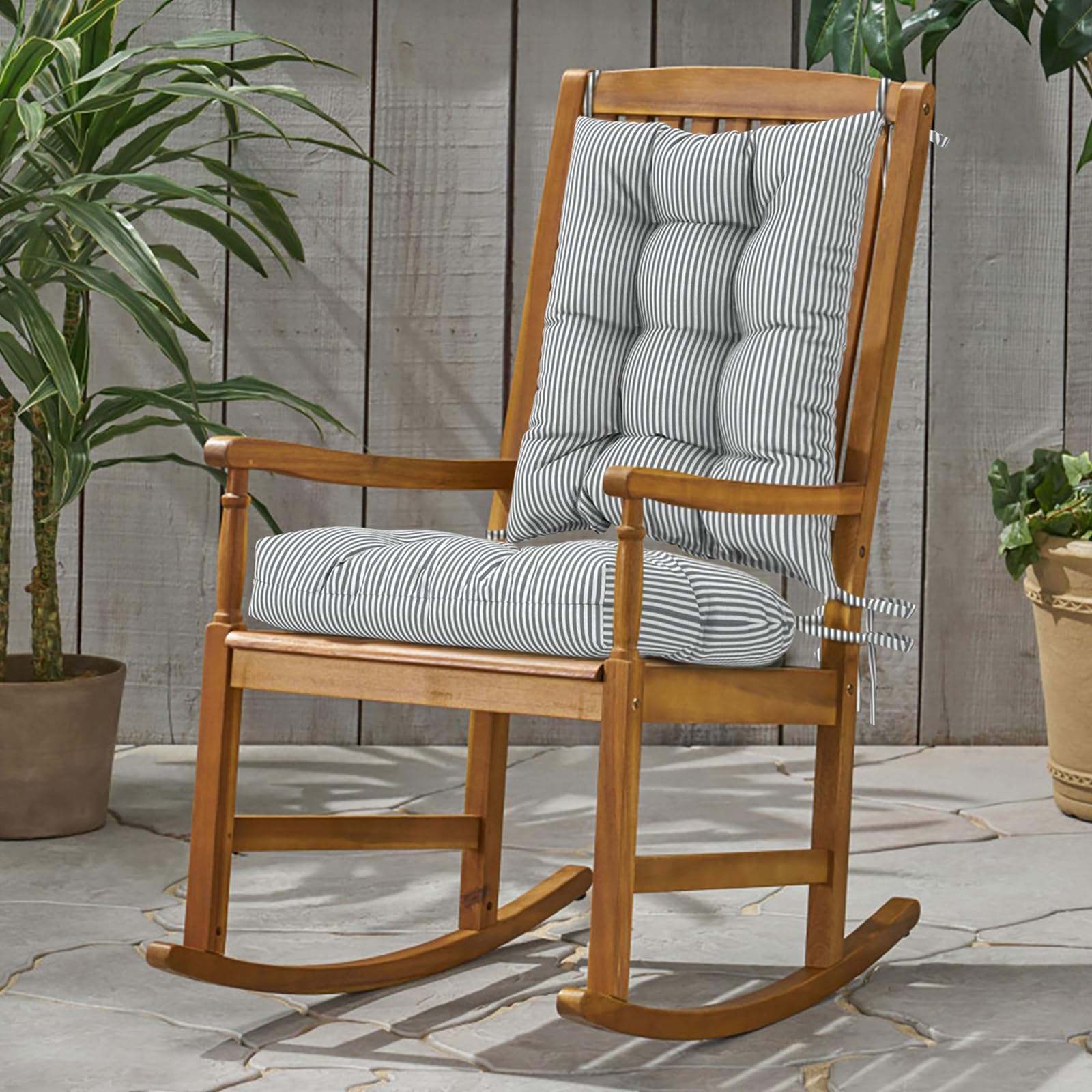 Snapklik.com : DYTXIII Pack Of 2 Rocking Chair Cushions Set